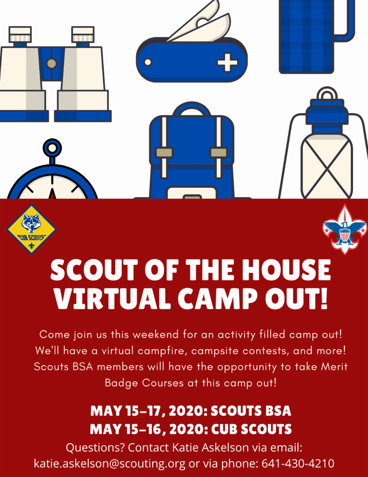 Winnebago Council Virtual Camp Out: Scout of the House – Winnebago Council